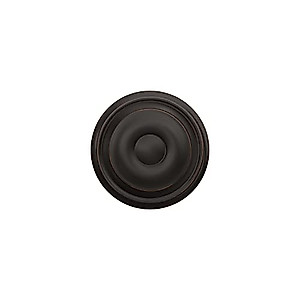 Schlage F10 V GEO 716 Georgian Door Knob, Hall & Closet Passage Lock, Aged Bronze