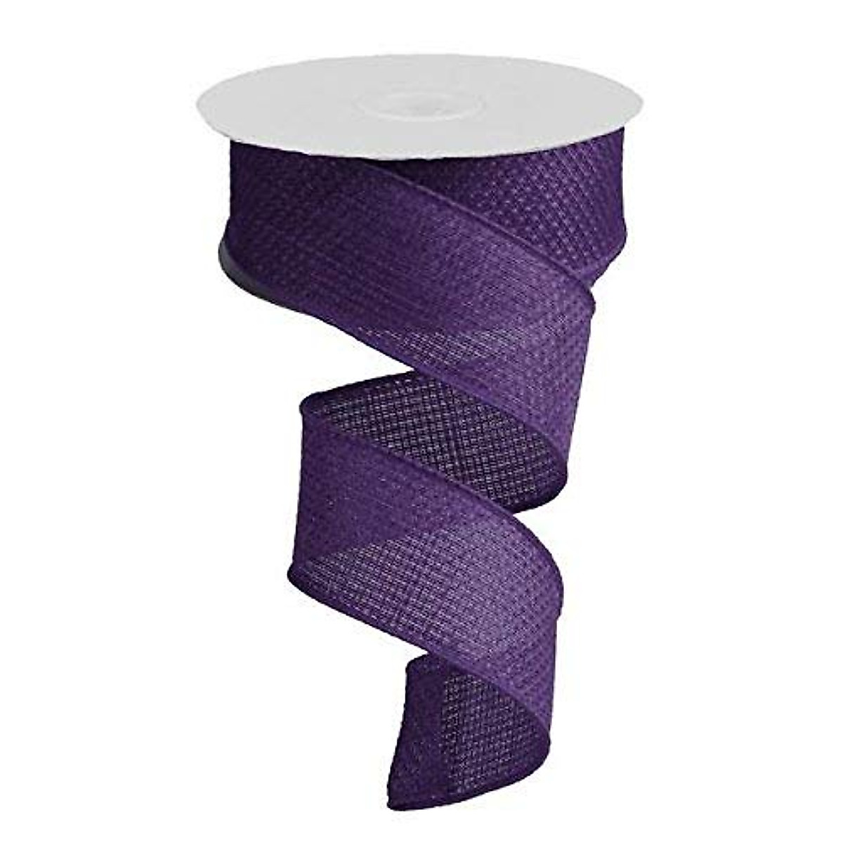 Expressions Solid Wired Edge Ribbon (1.5", Purple) - 10 Yards : RG121123