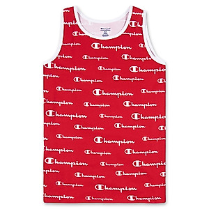Champion Big and Tall Tank Tops for Men – Big and Tall Mens Sleeveless Shirts Red White