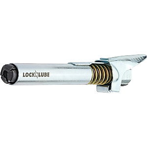 LockNLube Grease Gun Coupler XL - Extra reach for recessed grease fittings