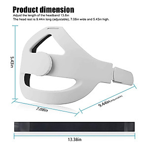 axGear Strap for Oculus Quest 2 Head Strap Headband Replace Adjustable Elite