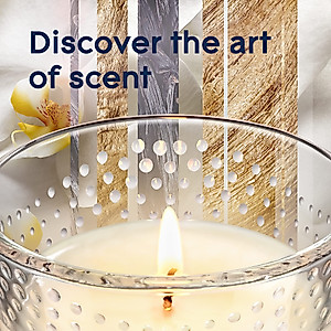 Glade Candle Jar, Air Freshener, Sheer Vanilla Embrace, 3.4 Oz