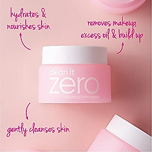 BANILA CO Clean It Zero Original Cleansing Balm Makeup Remover, Balm to Oil, Double Cleanse, Face Wash, 100ML