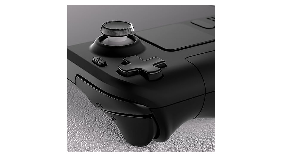 eXtremeRate Custom Faceplate for Steam Deck - Matte Black Shell Upgrade