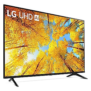 LG 55UQ7570PUJ 55 Inch 4K UHD Smart webOS TV 2022 Bundle with 2 YR CPS Enhanced Protection Pack