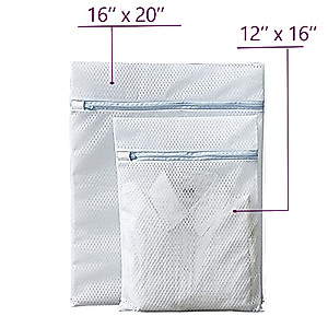 Mesh Laundry Bags with Four Combinations, Bra Lingerie Mesh Wash Bags for various Laundry Needs, Blouse and Underwear laundry bag( 4 pack)