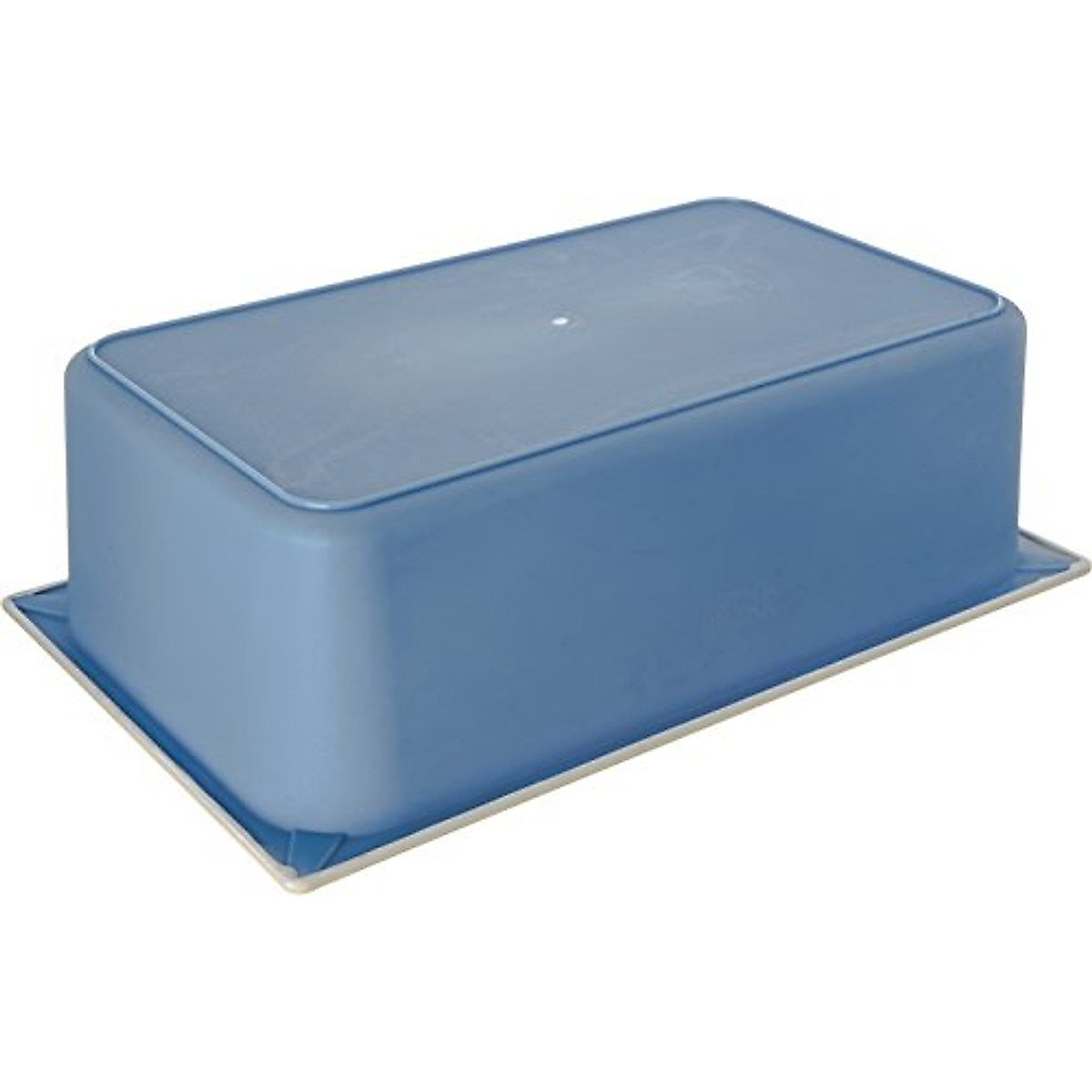 Carlisle FoodService Products CM1100C1402 Coldmaster CoolCheck 6" Deep Full-Size Insulated Cold Food Pan, 15 Quart, Color Changing, White/Blue