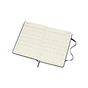 Moleskine Classic 18 Month 2021-2022 Weekly Planner, Hard Cover, Pocket (3.5" x 5.5"), Black