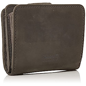 Timberland womens Leather RFID Small Indexer Wallet Billfold, Castlerock, One Size US
