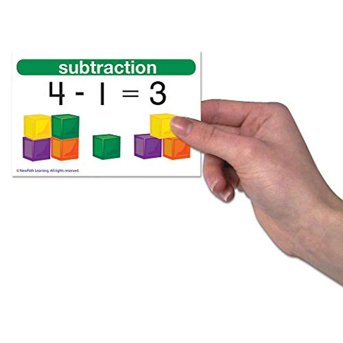 Newpath Math Vocabulary Cards, Grades 1 to 2