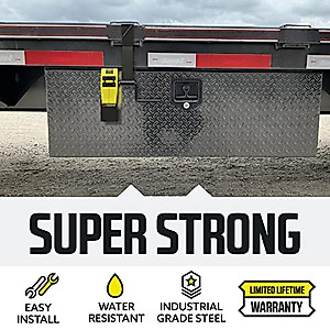 Cargo Tie-Downs Strap Winder, Black Powder Coated Steel, Roll-up Flatbed Trailer Winch Straps up to 4" Wide, Used in Trailers, Trucks, Warehouses, Docks, Vans