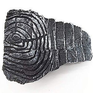 RONYOUNG Habitat Basking Rock for Turtles Large Basking Platform Ramp Big Tank Decor Accessories Turtle Shelf Landing Dock for Aquarium