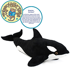 TigerHart Octavius The Orca Blackfish - 28 Inch Stuffed Animal Plush