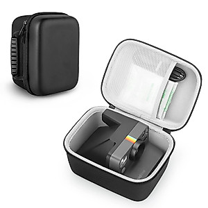Yinke Case for Polaroid Originals Now+/ Now I-Type/Onestep 2 VF/OneStep+ Instant Camera, Hard Protective Cover Travel Carrying Storage Bag (Black)