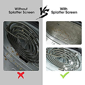 AIEVE Air Fryer Accessories Air Fryer Splatter Screen Compatible with COSORI 5.8 QT Air Fryer
