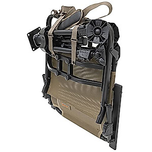 ALPS OutdoorZ Stealth Hunter Hunting Chair,Adjustable Height Deluxe, Brown - New