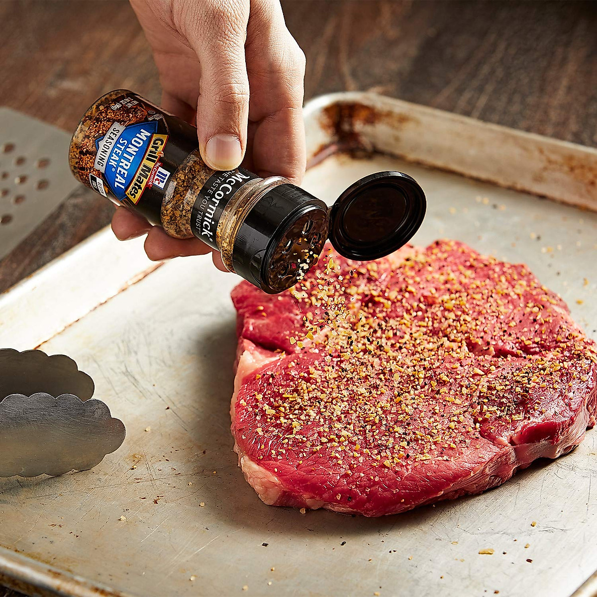 McCormick Grill Mates Everyday Blends Grilling Variety Pack (Montreal Steak, Montreal Chicken, Roasted Garlic & Herb, Hamburger), 4 Count