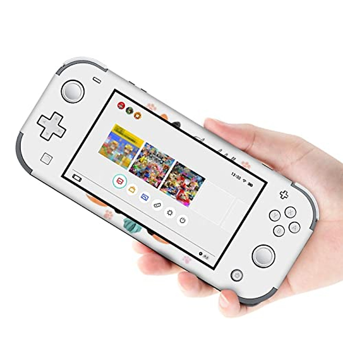 Watercolor Cats Skin Protective Film Sticker Game Protector Full Wrap Compatible for Nintendo Switch for Switch Lite