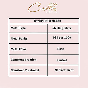 Carillon Kunzite Oval Shape 9X7MM Natural Earth Mined Gemstone 925 Sterling Silver Ring Unique Jewelry (Rose Gold Plated) for Women & Men