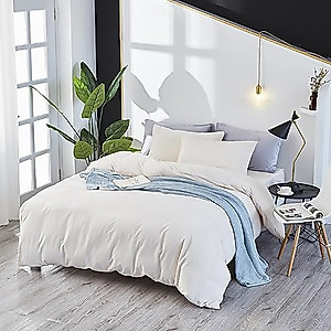 Houseri White Velvet Comforter Set Twin Fluffy White Bedding Comforter Flannel Bedding Twin All White Furry Bedding Sets Kids Fuzzy Comforter Plain White Sherpa Bedding Comforters Sets Twin