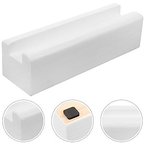 Cabilock Full Length Mirror Stand, Floor Mirror Wooden Support Full Body Mirror Holder 25CM Floor Mirror Base Bracket Wood Display Artwork Rack