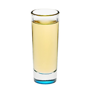 Juvale 24 Pack 2 oz Colorful Shot Glasses Bulk Set for Tequila, Whiskey, Vodka, Liqueurs, 8 Rainbow Colors