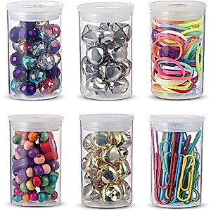 35mm Caliber Plastic Film Canisters-20pc (Clear)