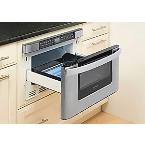 Sharp KB-6524PS 24-Inch Microwave Drawer Oven, 1.2 cu. ft., Stainless Steel