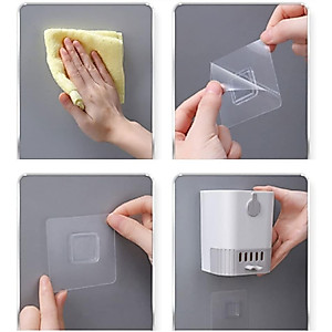 SAAKO Toilet Bowl Brush Round Brush Head Toilet Brush with Ventilation Holder and Long Ergonomic Handle Toilet Cleaner Brush