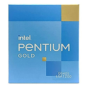 Intel Pentium Gold G6405 4.1GHz 4MB Desktop Processor Boxed