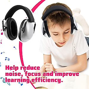 Amylove 12 Pcs Kids Noise Cancelling Headphones Bulk Ear Muffs Noise Protection 27dB Autism Sensory(Pretty Style)