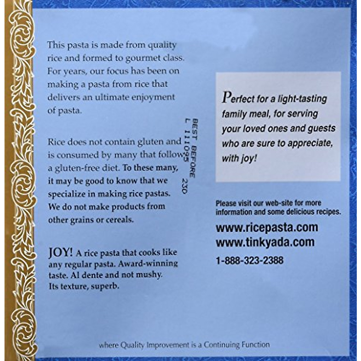 Tinkyada Brown Rice Pasta Grand Shell, 8 Ounce