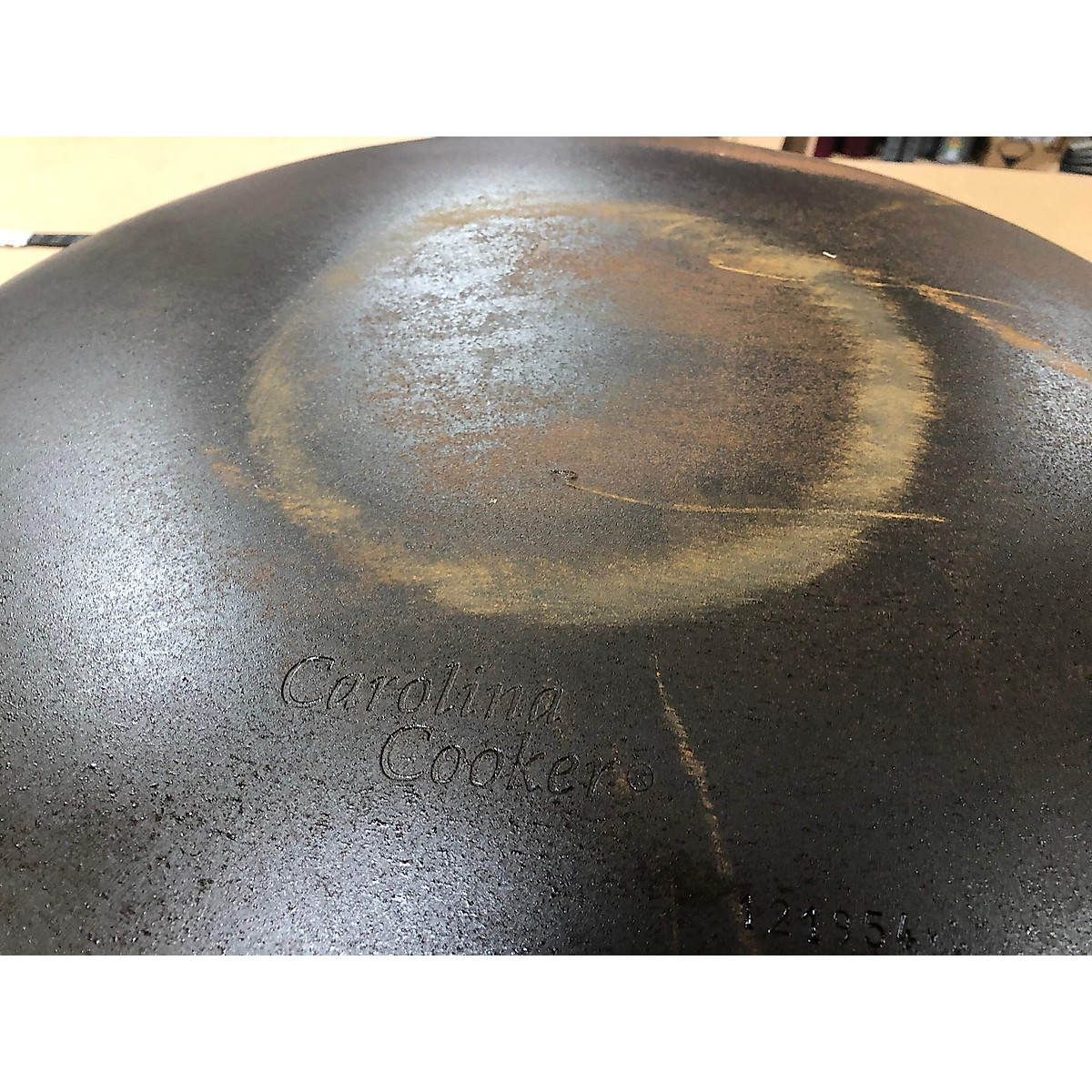 22" Cooking Disc Blade Discada with 1-1/2" Sides, Discada/Paella Pan, Made in Brazil