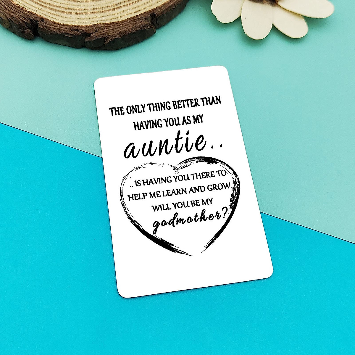 Godmother Gift Godmother Engraved Wallet Card Gifts Godmother Proposal Gift First Communion Gift Godmother Announcement Gifts Baptism Keepsake Gifts Mothers Day Birthday Gifts Godmother Asking Gift