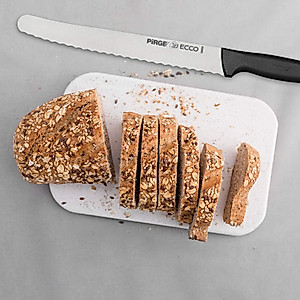 Ecco Bread Knife Large Sharp Stainless Steel Bread Knives Kitchen Knife (8.9" / 22.5cm Wide Bread Knife)