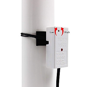 Taidacent Contactless Liquid Water Level Sensor Water Level Alarm Sensor with Relay Switch DIY Water Level Switch for Tank Pipeline Sensor (Normally Closed, 12V relay)