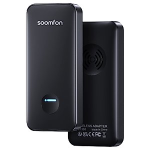 SOOMFON 2-in-1 Wireless Apple CarPlay & Android Auto