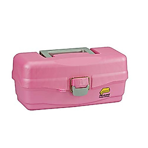 Plano One Tray Tackle Box (Pink), Premium Tackle Storage, Multi, One Size (500089)