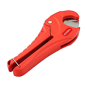 TIMCO Pipe Shears - Hard Wearing - Fast Cutting V-Shaped Blade - Excellent for Use on Plastic Pipe - 0-26mm