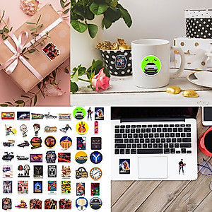 Back to the future Party Decorations,Back to the future Birthday Party Supplies Includes Banner - Cake Topper - 12 Cupcake Toppers - 21 Balloons - 50 Stickers