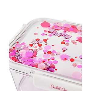 Packed Party BPA Free 2-Piece Food Storage Containers Set, Airtight, Leak-Proof, with Lids for Lunch, Meal Prep, or Leftovers (Small and Medium Containers)