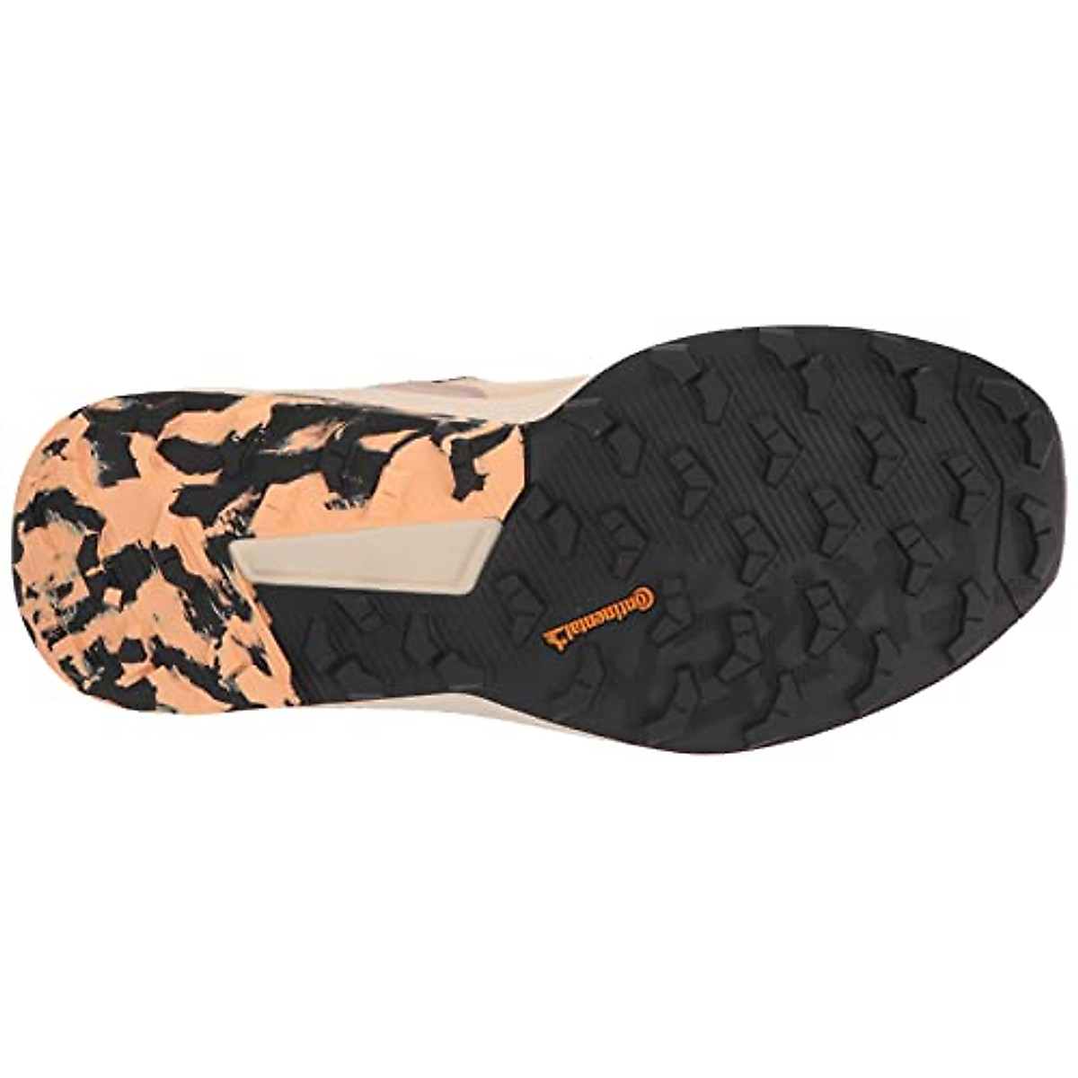 adidas Women's Terrex Trailrider Sneaker, Sand Strata/Silver Violet/Wonder White, 8