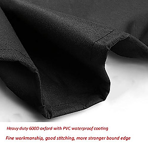 ProHome Direct BBQ Grill Cover Fits for Kamado Joe Classic, Large Big Green Egg and Other Ceramic Grills 30" Diameter, Durable and Water Resistant Material, 30" Dia X 24" H