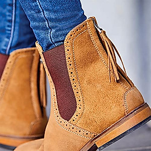 Dublin Kalmar Sd Paddock Boots - Stone - Ladies 8.5