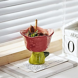 KALWEL,Dessert Cups,Ice Cream Bowls,Trifle Bowl,Footed Bowl,Dessert Shooter Cups,Mini Dessert Cups,Vasos Para Postres,Suitable For Desserts, Snacks, Salads, Puddings, Cocktails, Fruit Holiday Party