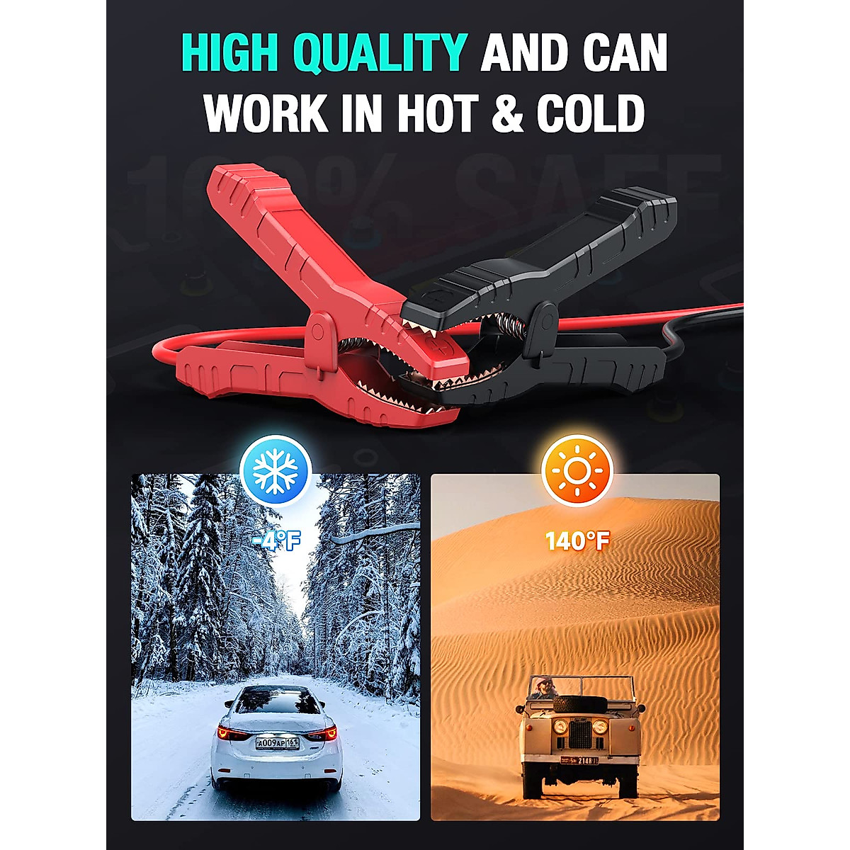 ANCEL AD410 Pro+ 2 in 1 OBD2 Scanner Battery Tester, OBD2 Scanner Diagnostic Tool for Car Check Engine Code Reader Scan Tool & 6V 12V 100-2000 CCA Battery Charging Cranking Test EVAP Live Data