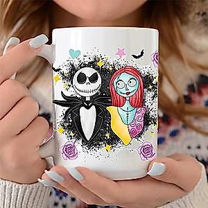 UV DTF Cup Wrap Transfer Stickers for Glass, 10 Sheet Halloween Rub on Transfers for Crafting, UV DTF Transfer Waterproof Sticker for 16OZ Libbey Glass Cups Furniture Craft Wood DIY Crafts