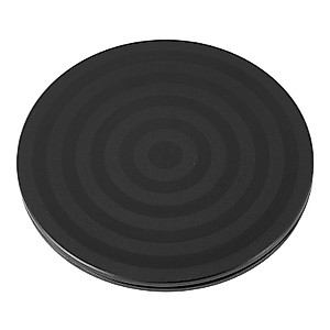 2 Pcs (8 Inch) Heavy Duty Rotating Swivel Stand - Lazy Susan with Steel Ball Bearings for Model Base/Rotating Plants/Crafts Stand Monitor/TV/Monitors/Potted Plants (360˚ Rotation)