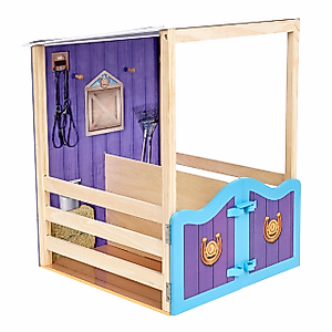 Journey Girls Wooden Horse Stable, Kids Toys for Ages 6 Up by Just Play