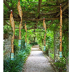 24 Rolls Fly Strips - Fly Tapes Fly Paper Sticky Fly Trap Indoor/Outdoor Hanging,Fly Catcher Fly Ribbon Fungus Gnat Trap Fruit Fly Killer for House/Kitchen/Plants/Horse Stable (24Rolls)